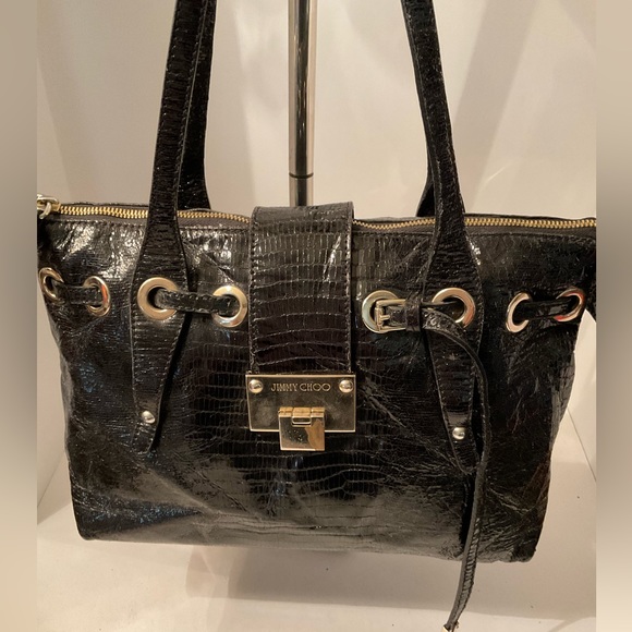Jimmy Choo | Bags | Vintage Jimmy Choo Black Patent Purse | Poshmark